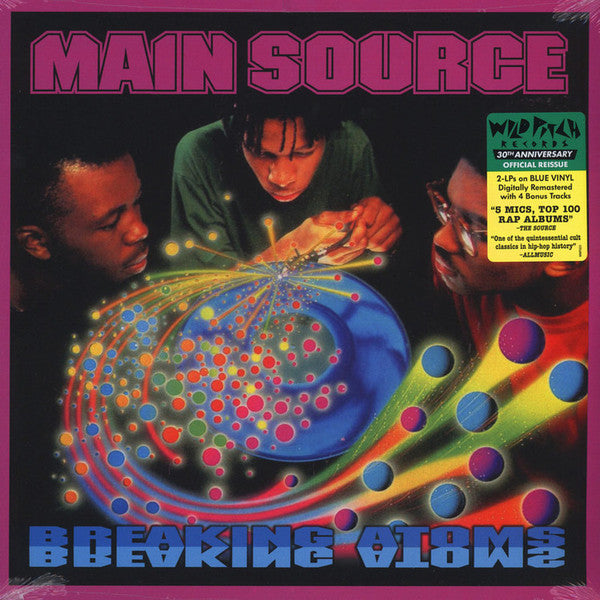 Buy Main Source : Breaking Atoms (2xLP, Album, RE, RM, Blu) Vinyl ...