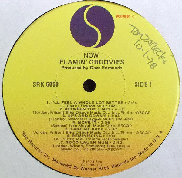 Buy The Flamin' Groovies: Now (LP, Album, Win) Vinyl Record Online for ...